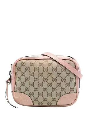 Gucci Gg Canvas Bree Crossbody Bag - Brown