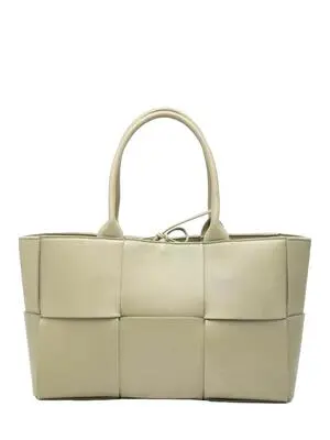 BOTTEGA VENETA Small Nappa Maxi Intrecciato Arco Tote Bag