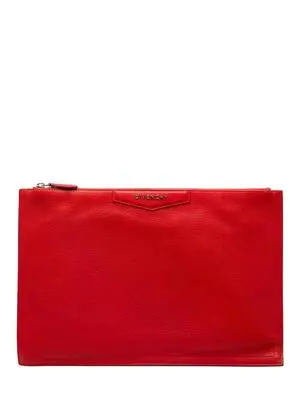 GIVENCHY 2015 Medium Antigona Leather Clutch Bag