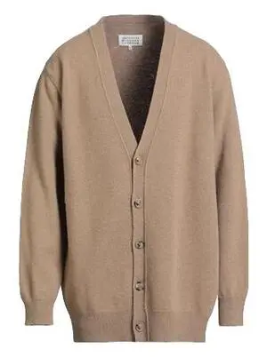MAISON MARGIELA Wool Cardigan - Beige