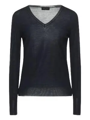 ROBERTO COLLINA Sweater In Merino Wool - Blue