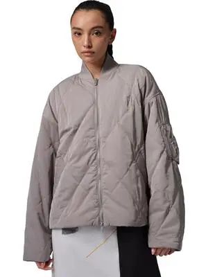 JORDAN Flight Quilted Renegade Jacket - Grey
