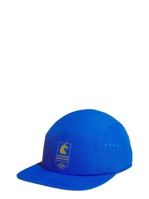 Adidas Boston Marathon 2026 Superlite Trainer Hat - Blue / Gold Metallic / Glow Blue