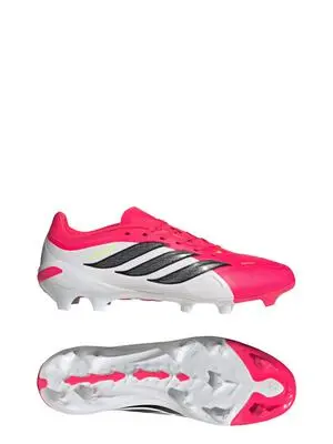 Adidas Predator League Firm Ground Soccer Cleats - Lucid Red / Core Black / Cloud White
