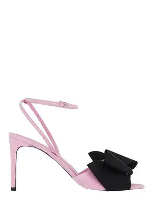 FERRAGAMO Bow-detail High-heel Sandals - Pink