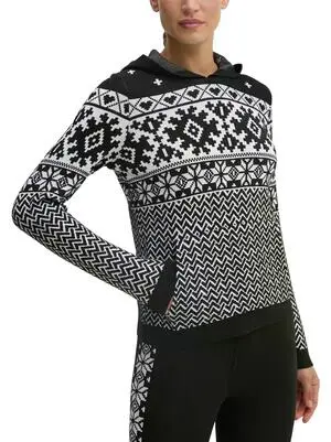 NEWLAND Geometric Print Hoodie