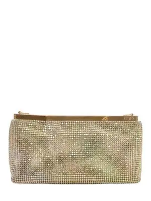 Cult Gaia Felice Metallic Clutch - Gold