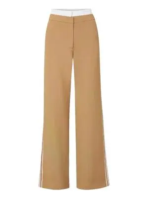 Veronica Beard Eugene Panelled Palazzo Pants - Neutrals