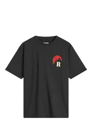 Rhude Moonlight Regatta T-shirt - Vintage Black/red/blue