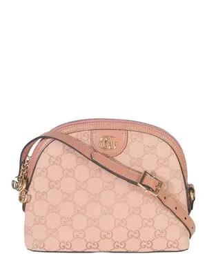 Gucci Gg Canvas Ophidia Crossbody Bag - Pink