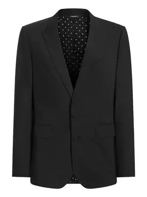 Dolce & Gabbana Button-fastening Blazer - Black