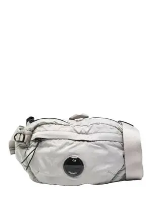 C.P. COMPANY Logo Patch Messenger Bag Grey