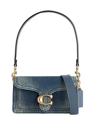 COACH® Tabby 20 Denim Shoulder Bag - B4/dark Indigo
