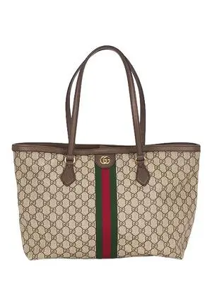 FWRD RENEW Gucci Ophidia Tote Bag - Beige