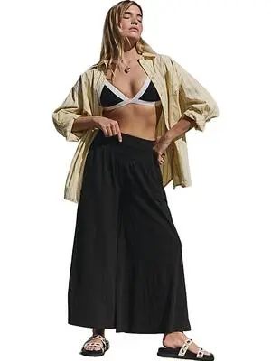 Free People Free People Robin Wide-Leg Pants Black