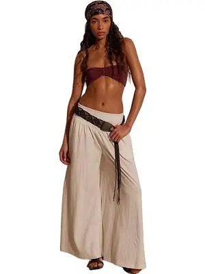 Free People Free People Robin Wide-Leg Pants Sugar Swizzle