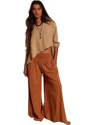 Free People Free People Robin Wide-Leg Pants Summersun