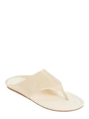 Farm Rio Jelly Flat Flip Flop - Crystal