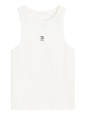 BY MALENE BIRGER Amanias Organic Cotton Tank Top - Soft White