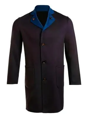 Kiton Parana1 Cashmere Coat - Blue