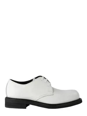Comme Des Garçons Lace-up Derby Shoes - White