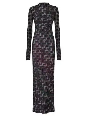Missoni Patterned Maxi Dress - Black