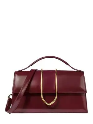 Jacquemus The Large Bambino Top Handle Bag - Red