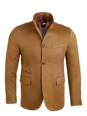 Kiton Tipas Coat - Brown
