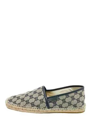 Gucci Gg Canvas Flat Espadrilles - Neutrals
