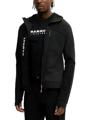 MAMMUT Aenergy So Hybrid Hooded Performance Jacket - Black