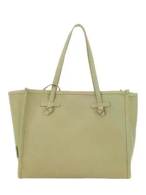 MARCELLA CLUB Leather Handle Tote Bag - Green