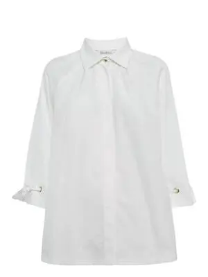 Max Mara Tie-sleeve Blouse - White