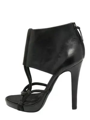 GIVENCHY Leather Ankle-Cuff Sandals