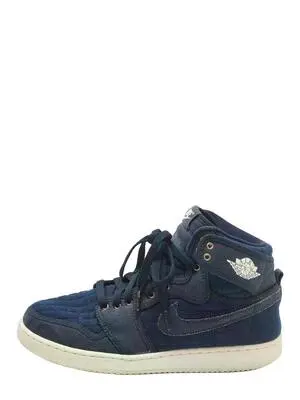 JORDAN Quilted High Top Sneakers - Blue