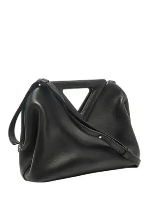 Bottega Veneta Leather Tote - Black