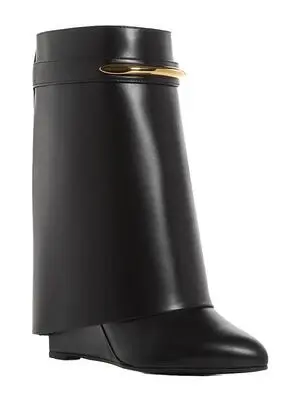 Givenchy Shark Ankle Boots - Black