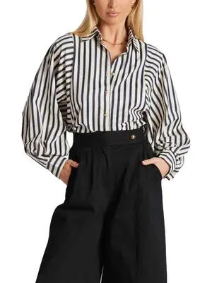 BISHOP + YOUNG Aly Dolman Sleeve Striped Top