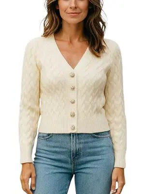 BISHOP + YOUNG Mckenzie Cable Knit Cardigan
