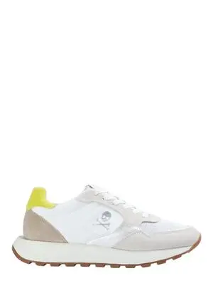 SCALPERS Gina Sneakers - Offwhite-lime
