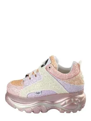 BUFFALO BOOTS Classic Low Platform Sneakers - Pastel Multi