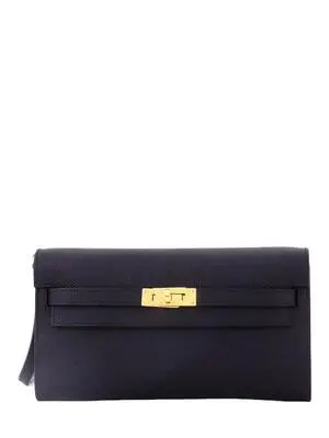 HERMES Kelly To Go Wallet Epsom - Noir