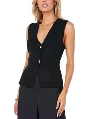 BISHOP + YOUNG Gelina Sleeveless Sweater - Black