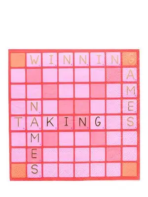 JOLLITY & CO Scrabble Large Napkins - Assorted Pre-pack