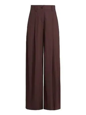 Brunello Cucinelli Wide Trousers - Cocoa