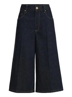 Brunello Cucinelli Long Bermuda Shorts - Denim