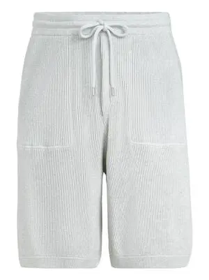 Brunello Cucinelli Knitted Bermuda Shorts - Fog