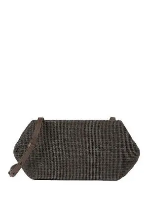 Brunello Cucinelli Precious Pouch Bag - Black