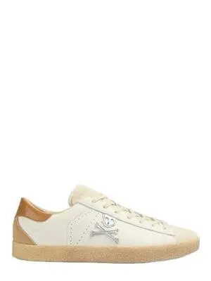 SCALPERS Henry Low Top Sneakers - Offwhite-camel