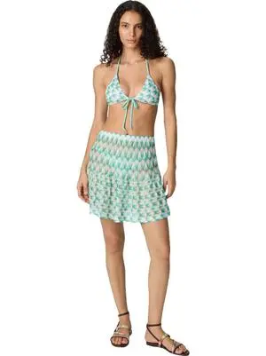 Missoni Floral Mini Skirt Multicoloured