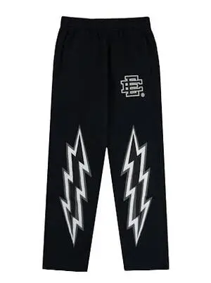 ERIC EMANUEL Ee Basic Sweatpant/ Bolts - Black/black Bolts